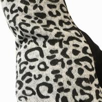 China Custom Accessories Leopard Wool Women Gloves Mittens Touchscreen Warm for sale