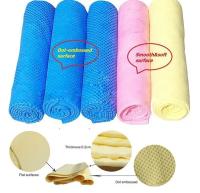 China Pva Chamois Shammy Custom Microfiber Cleaning Cloth Car Wash 1pc / Opp Bag for sale