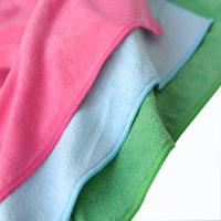 China Soft Microfiber Cleaning Cloth300gsm 400gsm Chemical Resistant 1pc/ Opp Bag Cleaning Microfiber Cloth for sale