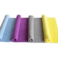 China 500gsm Yellow Car Detailing Cloths Towel For Windshield Cleaning for sale