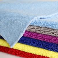 China 500gsm Yellow Car Detailing Cloths Towel For Windshield Cleaning for sale