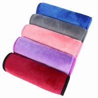 China Super Soft Microfiber Makeup Cloth , Makeup Eraser Towel 18cm X 40cm for sale