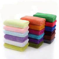 China 400gsm Lime Green Turquoise Microfiber Extra Large Jumbo Bath Towels For Spa for sale
