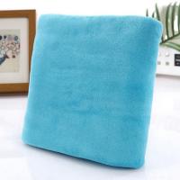 China 400gsm Lime Green Turquoise Microfiber Extra Large Jumbo Bath Towels For Spa for sale