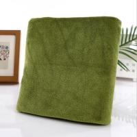 China 400gsm Lime Green Turquoise Microfiber Extra Large Jumbo Bath Towels For Spa for sale