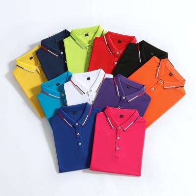 China Cotton Polo Tshirt Custom Logo Men&prime;s Polo T-Shirts for sale