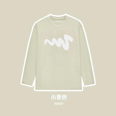 China Couple Model Universal Solid Basic Cotton T-Shirt Women&prime;s Casual White T-Shirt Couple Suit for sale