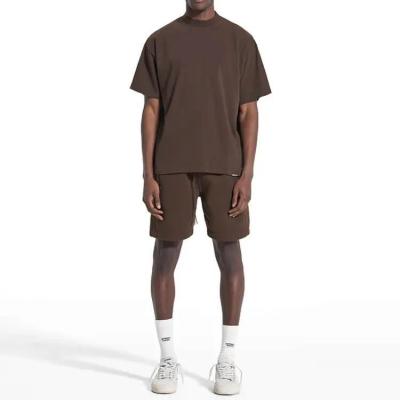 China Premium Quality Tracksuit Oversized Casual Short Sets Men Summer 2 Piece Sets Tracksuits for sale