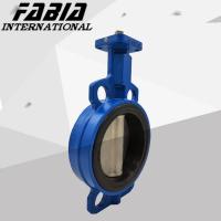 China Customizable Electric Operation WCB Butterfly Valve Wafer Soft Seat Valve For Industrial Economy Option for sale