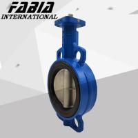 China Customizable Electric Operation WCB Butterfly Valve Wafer Soft Seat Valve For Industrial Economy Option for sale