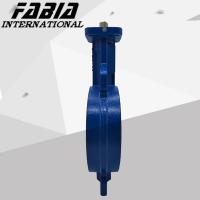 China Customizable Electric Operation WCB Butterfly Valve Wafer Soft Seat Valve For Industrial Economy Option for sale