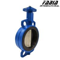 China 4 Inch Wafer Type Butterfly Valve  High-Temperature Low Load Ventilation for sale