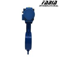 China Clamp Pneumatic Butterfly Valve Carbon Steel Body Soft Seal Butterfly Valve for sale