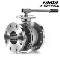 China Fb High Temperature Sanitary Ball Valve Stainless Steel Smooth Surface Finish For Food And Beverage Industry for sale