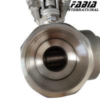 China 150-600 psi Pneumatic Ball Valve For Chemical, Petroleum, Electric Power for sale