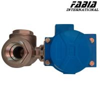 China Pneumatic Three-Way Ball Valve With Wedge Sealing for sale
