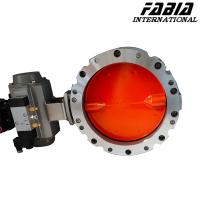 China aluminum alloy Powder dust Butterfly Valve wafer type Dust-Tight Design for Mining and Cement Production for sale