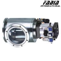 China Pneumatic High Vacuum Flapper Valve Stainless Steel Vacuum Damper Valve for sale
