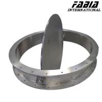 China Flanged Ventilation Butterfly Valve Stainless Steel 1 1 2 Inch  14 Inch for sale