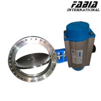 China 10 Inch Pneumatic Actuator Operated Butterfly Valve for sale