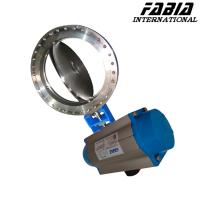 China 10 Inch Pneumatic Actuator Operated Butterfly Valve for sale