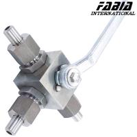 China Manual High Pressure Tee Butt Welding Ball Valve for sale