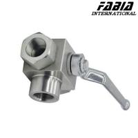 China Gas High Pressure Pvc Ball Valve Manual  Three Way  L Type for sale