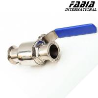 China Clamp Manual High Pressure Ball Valve For Pressure Washer for sale