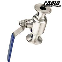 China Clamp Manual High Pressure Ball Valve For Pressure Washer for sale