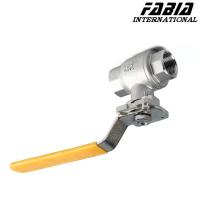 China High Performance Manual Two Piece Stainless Steel Industrial Ball Valve for sale