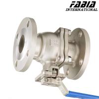 China High Pressure Actuated Ball Valve Manual Two-Piece Flanged Stainless for sale