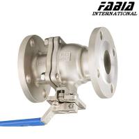 China High Pressure Actuated Ball Valve Manual Two-Piece Flanged Stainless for sale