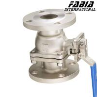 China High Pressure Actuated Ball Valve Manual Two-Piece Flanged Stainless for sale