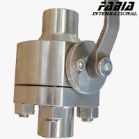 China Manual High Pressure Ball Valve Two-Piece Butt Welding for sale
