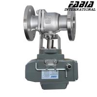 China Metal High Pressure Electric Ball Valve Two Way Flange Ball Valve for sale