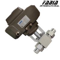 China Electric High Pressure Ball Valve Two Way Butt Welding Ball Valve  1 2