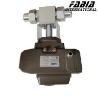 China Electric High Pressure Ball Valve Two Way Butt Welding Ball Valve  1 2