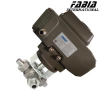 China 1/2 Inch 2 Inch 1 4 Inch High Pressure Ball Valve  Tee Butt Welding for sale
