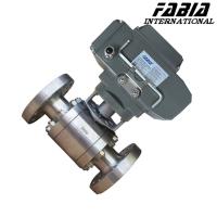 China High Pressure Motorized Ball Valve Three Piece Flange Ball Valve Mini for sale