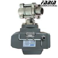 China Butt Welding High Pressure Ball Valve Three Piece Electric Valve for sale