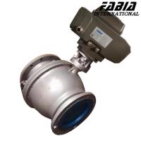China Electric High Pressure Ball Valve Two Piece Butt Welding Industry Ball Valve for sale