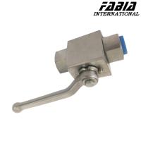 China Manual Stainless Steel High Temperature And High Pressure Ball Valve for sale