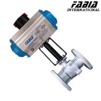 China Ss High Temperature Pneumatic Valve Stainless Steel High Temperature Ball Valve for sale