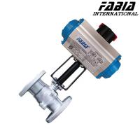 China Ss High Temperature Pneumatic Valve Stainless Steel High Temperature Ball Valve for sale
