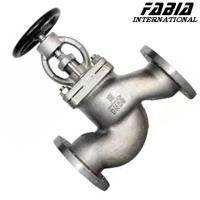 China 24 Inch  High Temperature Globe Valve Flange Stainless Steel for sale