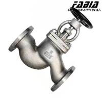 China 24 Inch  High Temperature Globe Valve Flange Stainless Steel for sale