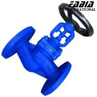 China 1/8 Inch High Temperature Globe Valve Steam Cast Steel Flange Globe Valve for sale
