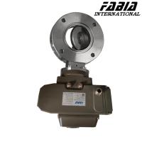 China Electric Stainless Steel Flange High Vacuum Ball Valve Leak-Proof Design For Semiconductor Manufacturing for sale