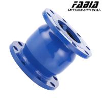 China Special Purpose Valve Flange Silencing Cross Flow Check Valve for sale