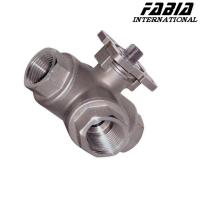 China Stainless Steel Ball Valve Thread Ball Valve   Threeway Valve for sale